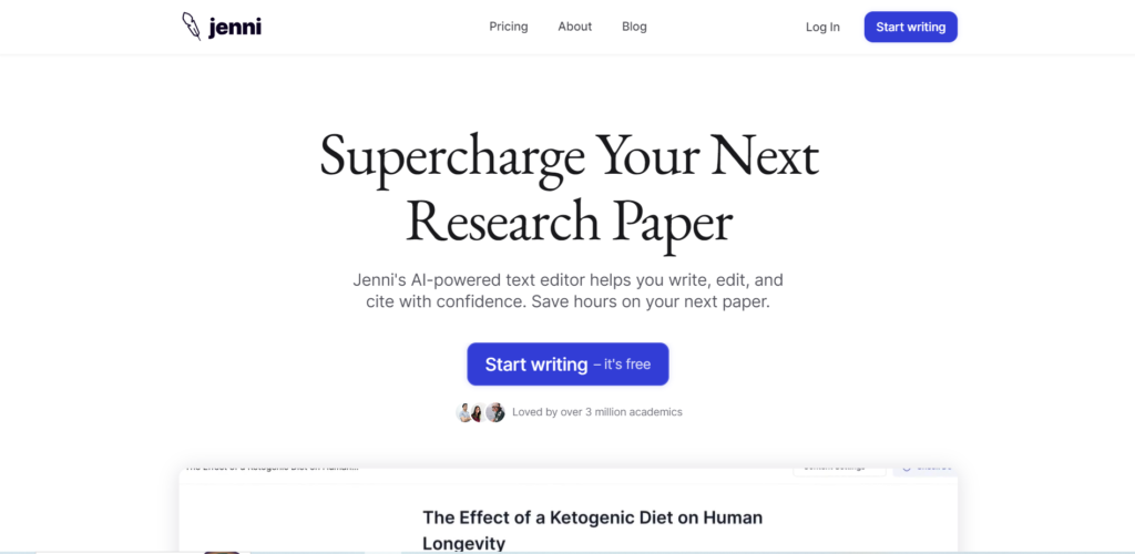 Jenni AI: Revolutionizing Writing and Research - AI Buzz Jenni AI: Revolutionizing Writing and Research - AI Buzz